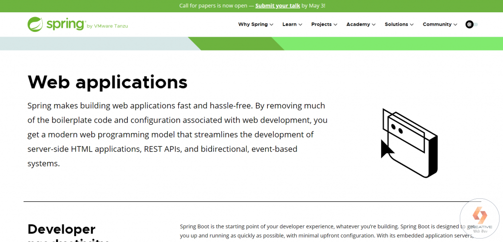 Spring Boot和 Vue.js的区别和用途 - Creative Web Dev
