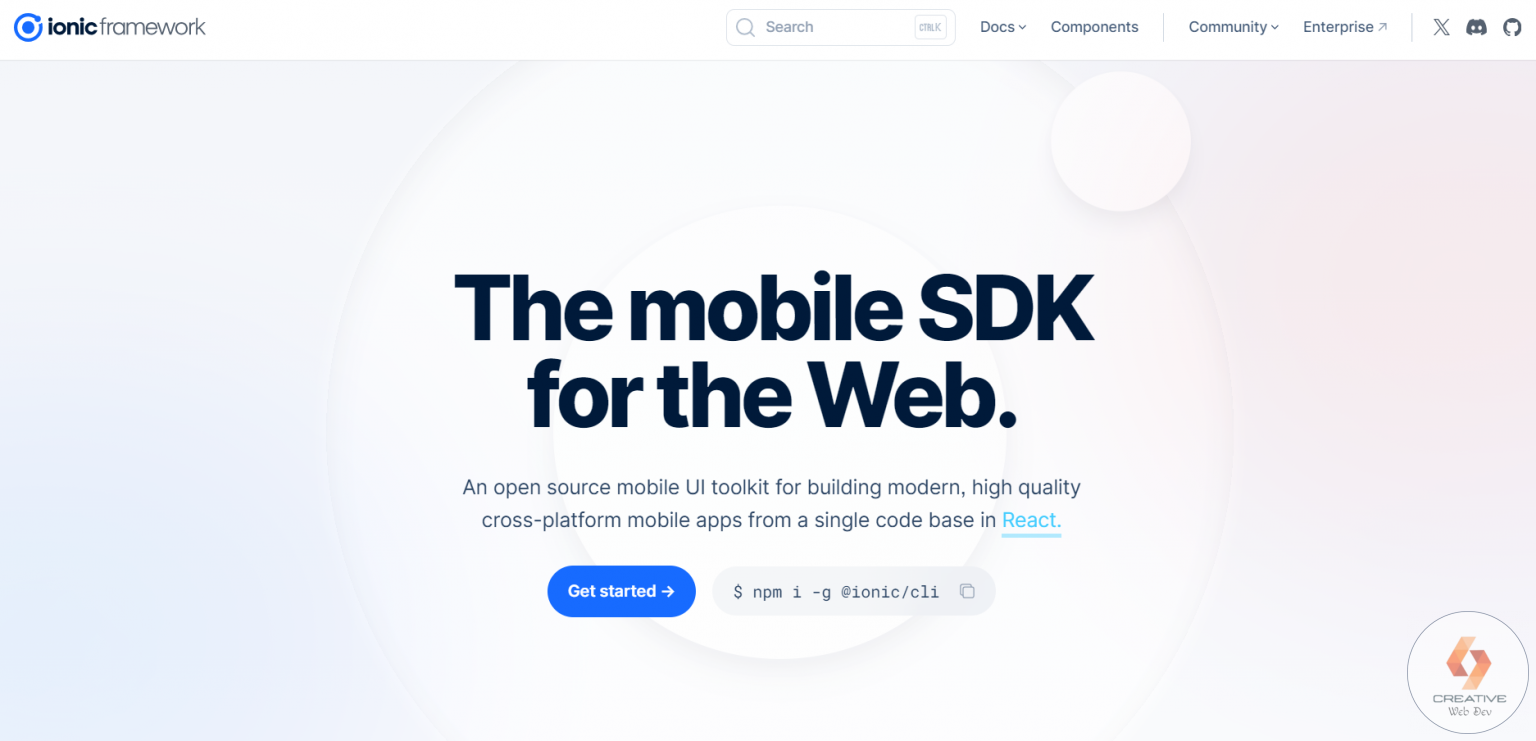 React Native、Flutter和Ionic开发APP框架的区别 - Creative Web Dev