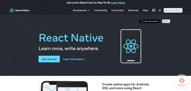 React Native、flutter和ionic开发app框架的区别 Creative Web Dev