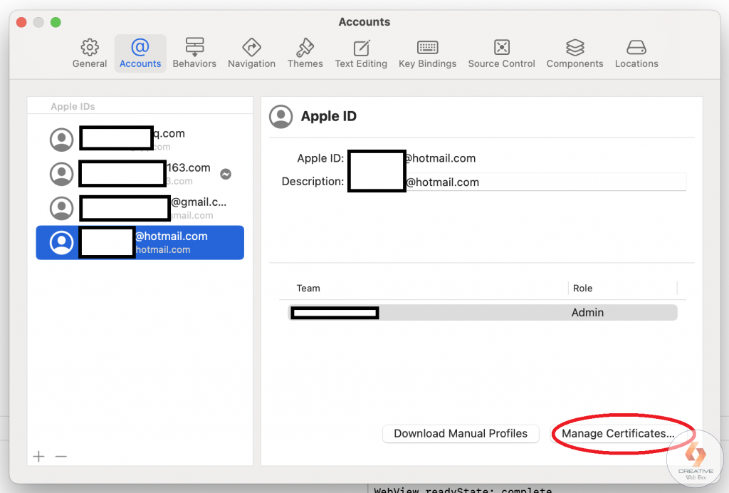 Xcode選擇自動簽名，提示Communication with apple failed和No profiles were found, 如何解決？ - Creative Web Dev