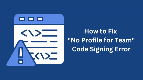 Xcode選擇自動簽名，提示Communication with apple failed和No profiles were found, 如何解決？ - Creative Web Dev