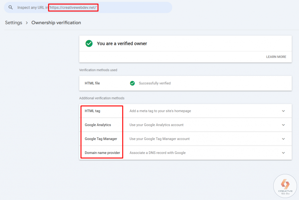 如何驗證網站的所有權？（Google Developer Account） - Creative Web Dev